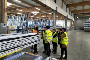 Visite de Pasquet Menuiseries près de Vitré | Lamotte Maisons